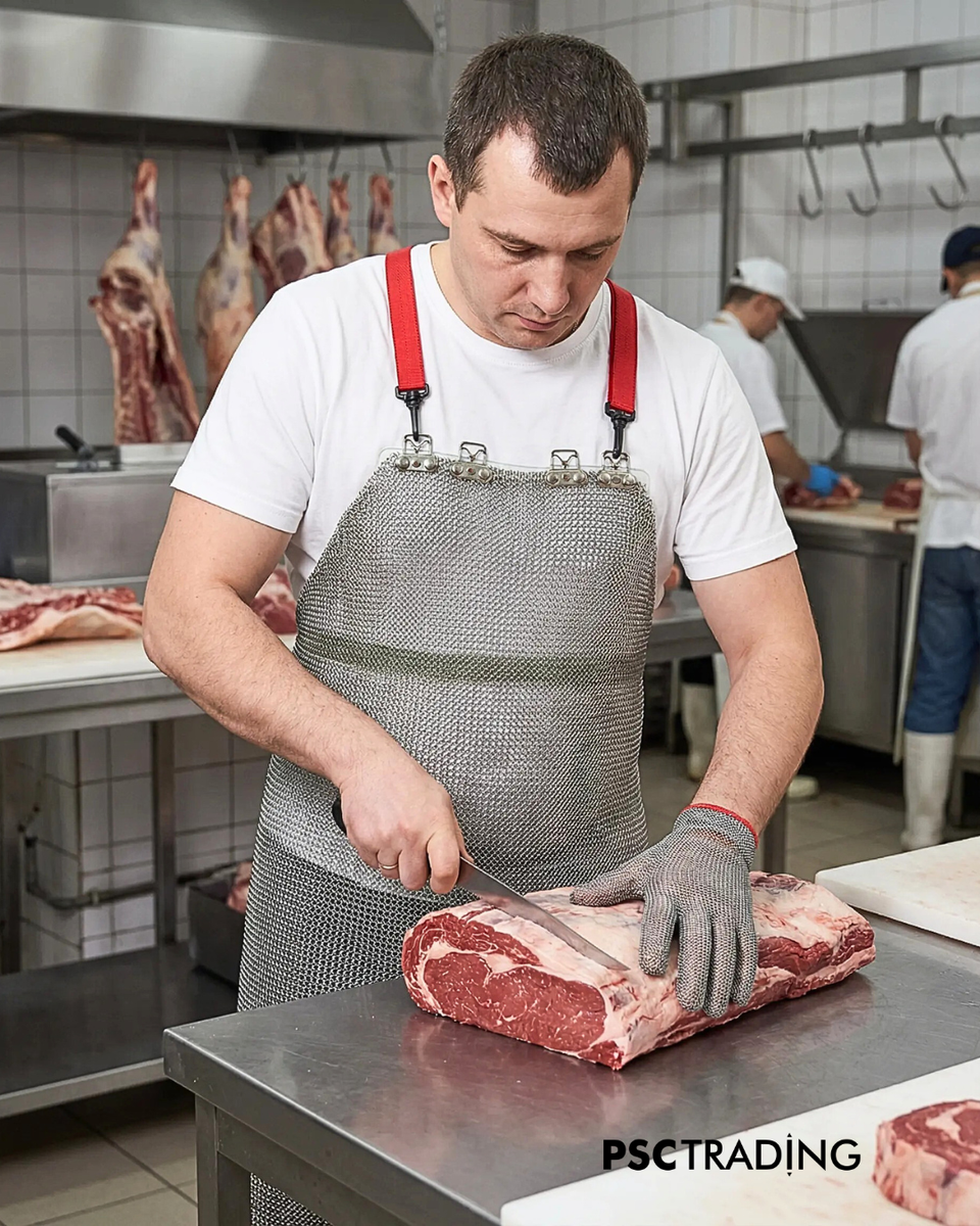 Mesh Apron Harness Heavy-Duty Red Nylon/Polyester Adjustable & Secure ...