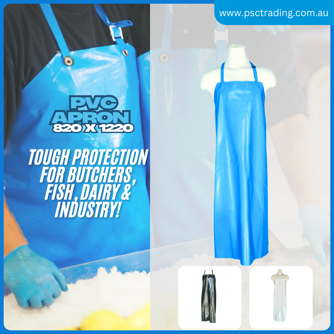Heavy-Duty Waterproof PVC Apron for Butchers & Industry – PSC TRADING ...