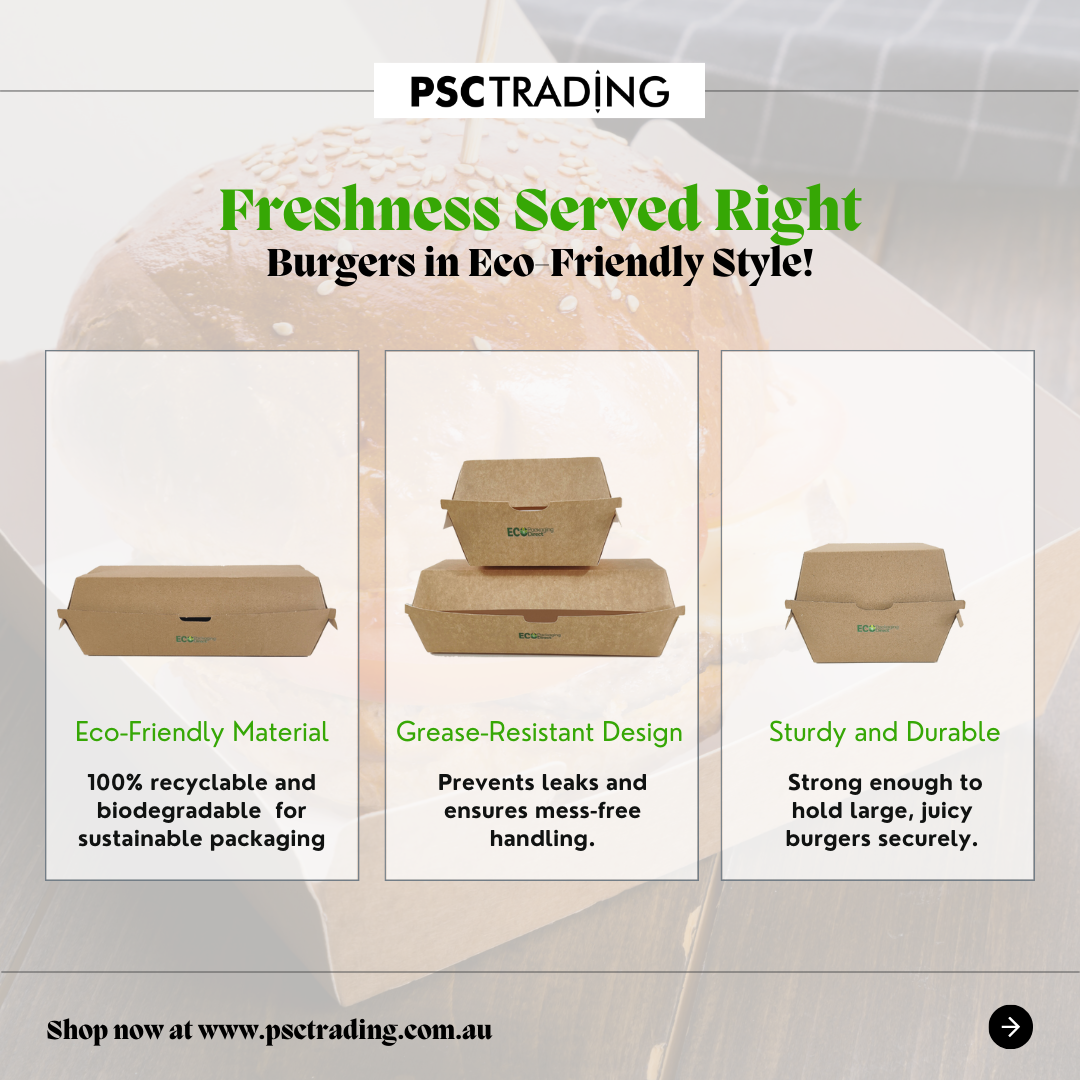Eco-Friendly Cardboard Food Boxes for Burgers | Sustainable Packaging ...