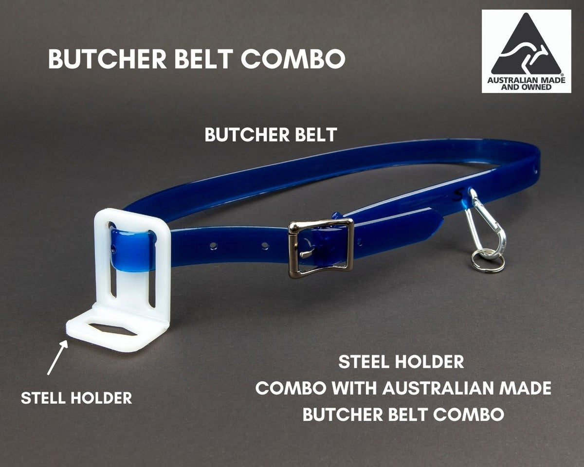 PU Butcher Belt & Steel Holder Combo | Durable & Adjustable Fit – PSC ...
