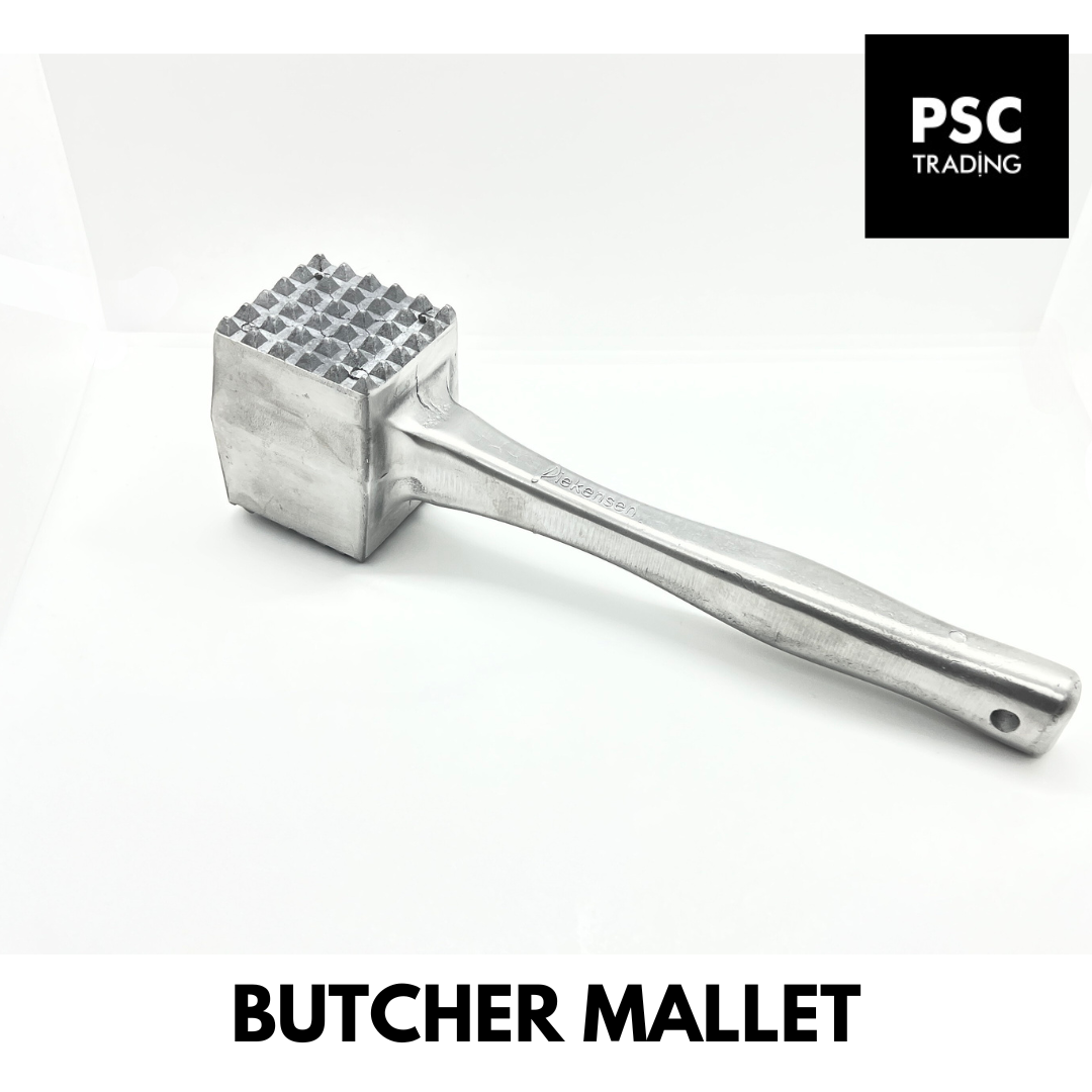 Butchers Meat Mallet Tenderiser | 1Kg Cast Aluminium | Heavy-Duty – PSC ...