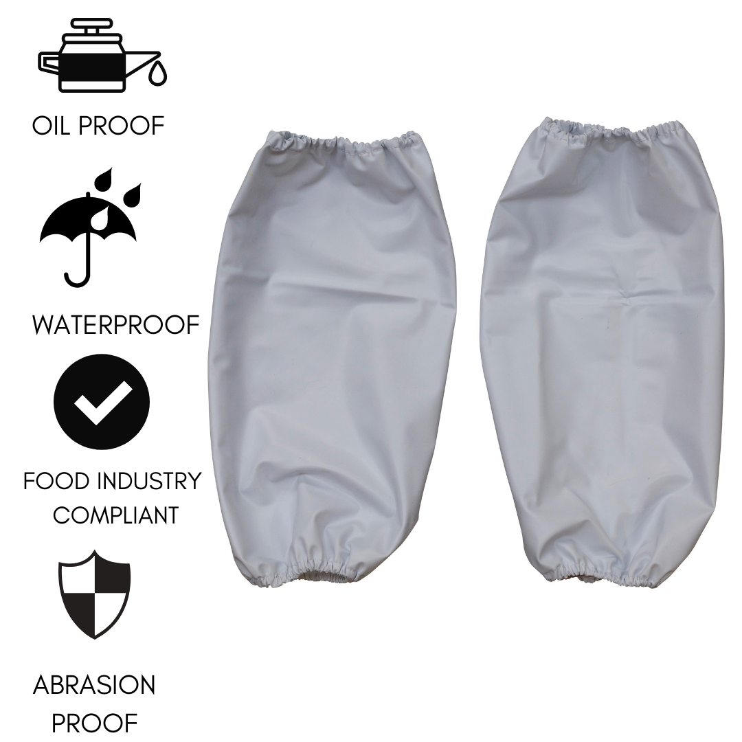 PVC Sleeve Protectors | Elastic Cuffs | Industrial Arm Protection – PSC ...